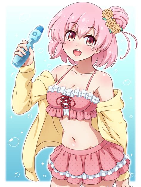 Yosuzu Hitotsuyanagi Riri Assault Lily Commentary Request Highres Girl D Arm Behind