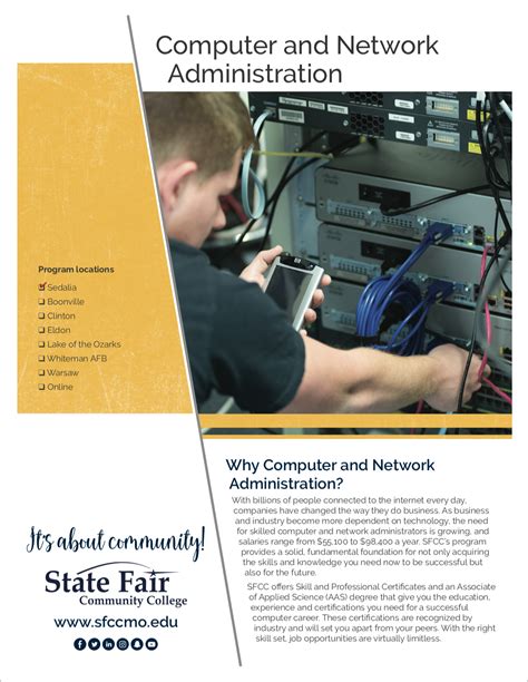 Computer And Network Administration State Fair Community College