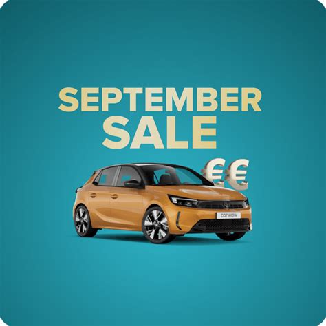 September Sale Aktuelle Wow Deals Mit Bis Zu 40 Ersparnis Carwowde