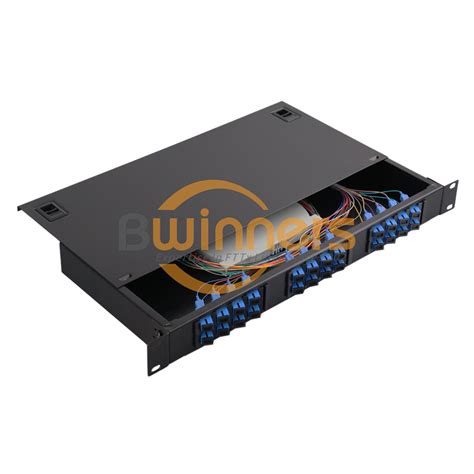Fiber Optic Patch Panel 24 Port 1u 19 Inch Rack Mount Bwnfiber