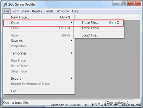 sql server profiler监控sql server性能 hf小猪 博客园