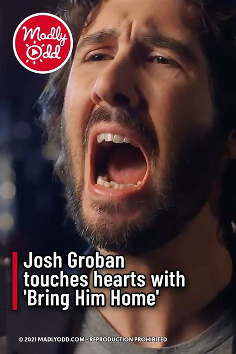 Josh Groban Touches Hearts With ‘bring Him Home Josh Groban Albums