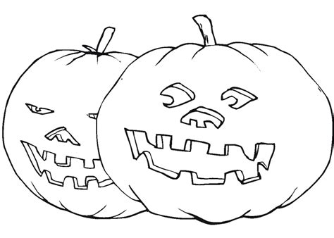 Раскраски Тыква распечатать бесплатно А4