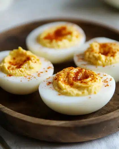Classic Deviled Eggs Easy Protein Packed