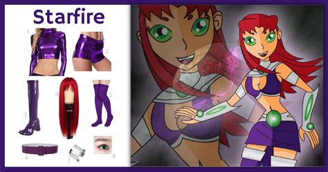 Diy Starfire Teen Titans Costume Ideas 2022 For Cosplay And Halloween