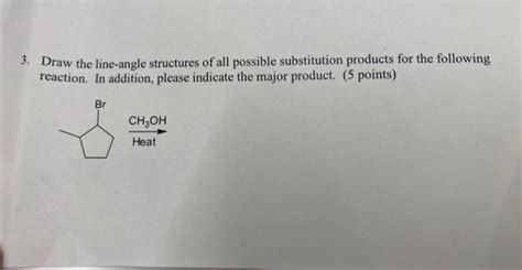 Solved 3 Draw The Line Angle Structures Of All Possible