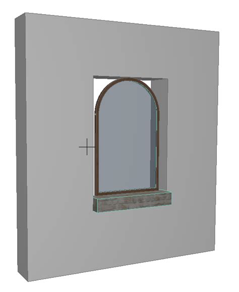 My Custom Window Does Not Cut A Custom Hole When Placed In The Wall