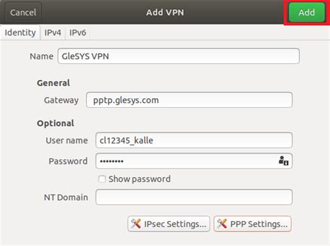 How To Set Up Glesys Vpn L2tp Over Ipsec On Ubuntu 18 04