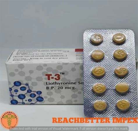 LIOTHYRONINE SODIUM 25MG TAB At 50 Bottle Thyroxine Sodium Tablets
