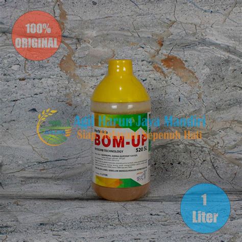 Jual HERBISIDA BOM UP 520 SL 1 LITER HERBISIDA SISTEMIK OBAT PEMBASMI