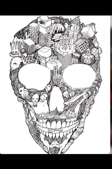 Pin Van Gary Ferriss Op Skulls