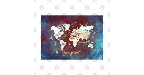 World Map Text Map Worldmap World Map Pin Teepublic