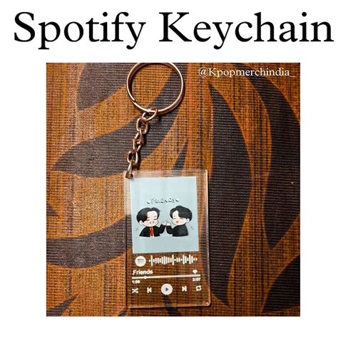 Spotify Keychain Kpopmerchindia