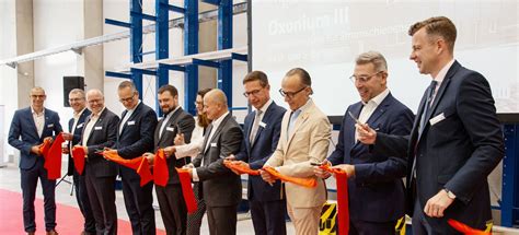 Opening Of New Production Hall For Conductor Rails At The Headquarters