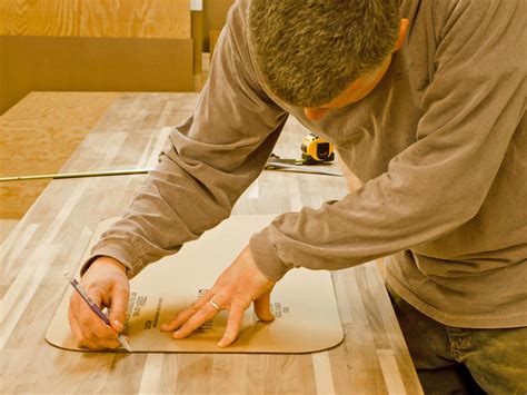 Do It Yourself Butcher Block Kitchen Countertop Hgtv