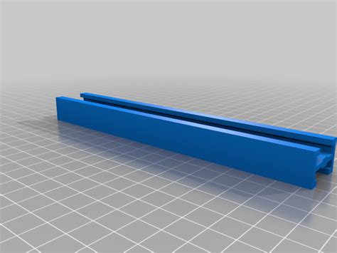 Free 3d File Nerf To Nerf Rail Long And Thin・3d Printer Model To