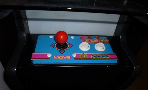 Multicade 9 Inch Ms Pac Man Cocktail Table Control Panel Overlay Ebay