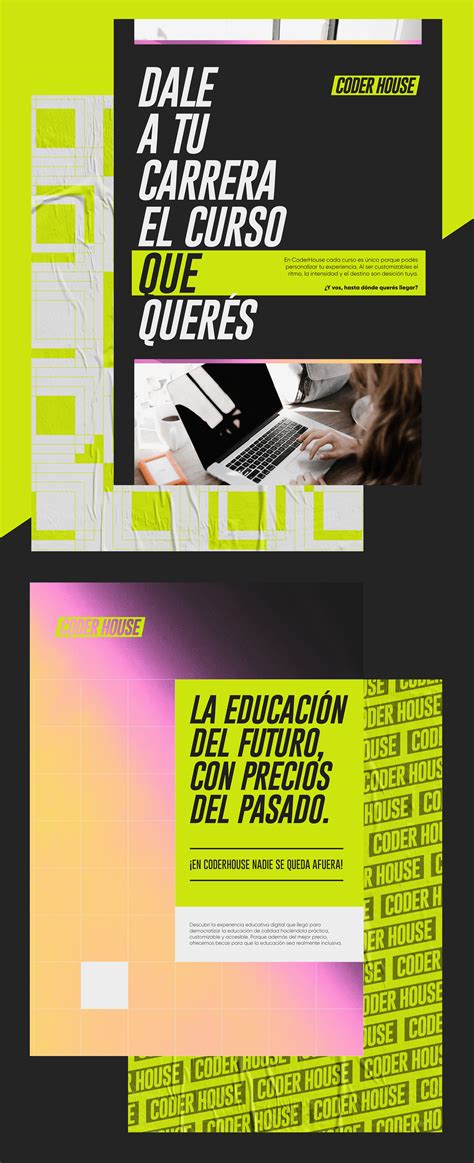 CODERHOUSE Visual Identity Behance