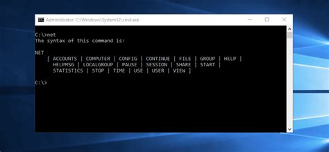 Net User Command Manage Local Windows Users Accounts