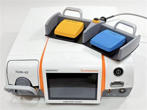 Used Smith And Nephew 72290105 Werewolf Coblation System Wfootpedal