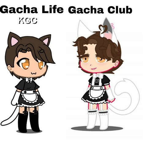 Gacha Me Vs Gacha Club By Kittengamecreates On Deviantart