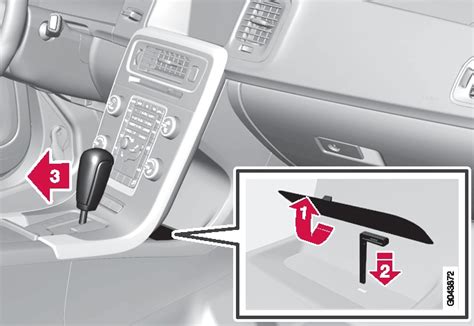 Xc70 Transmission Shiftlock Override Volvo Support En Ca