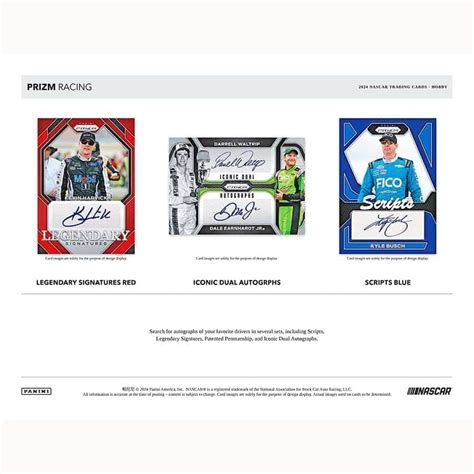 2024 Panini Prizm Nascar Racing Hobby Box Fan Shop