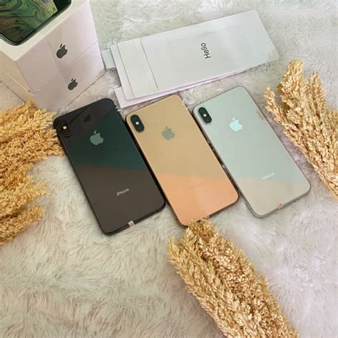 Jual IPhone XS MAX GB Second Original Fullset Shopee Indonesia