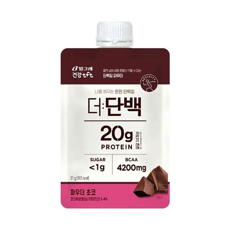 빙그레 더단백 초코쉐이크 31g 배민 장보기∙쇼핑