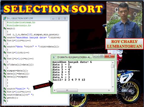 tugas selection sort dan bubble pada c jodevanroy
