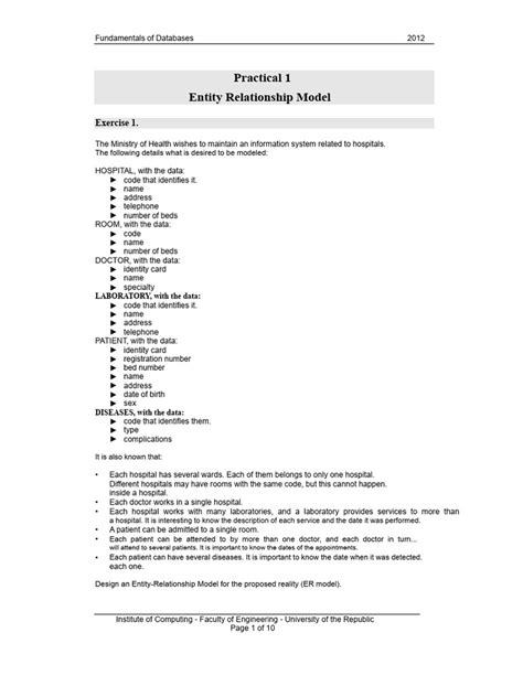 Practical Exercises On Database Fundamentals Pdf Ships Motorcycle