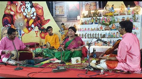 Mathangi Sathyamoorthi Sangeetha Sadassu Malliyoor Navarathri