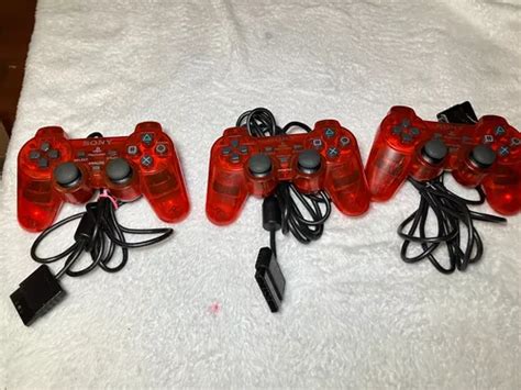 Controle Origin Sony Ps2 Playstation2 Dualshock Cores Nota A Parcelamento Sem Juros
