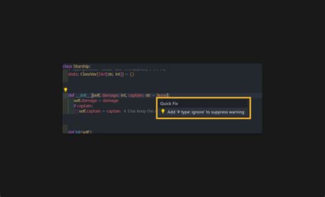 vscodeのpythonコード中の波線による警告を消す「 type ignore」について 1978works