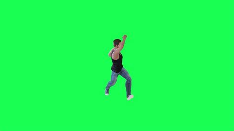 Green Screen Punch Stock Video Footage For Free Download