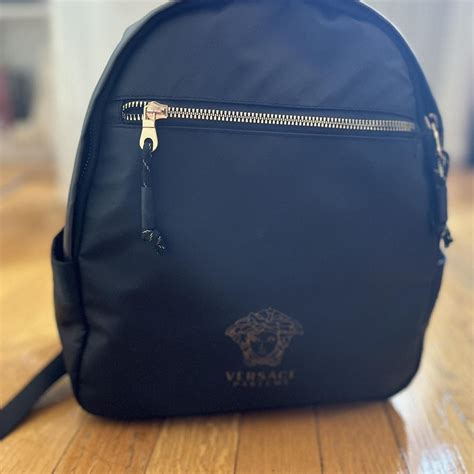 Versace Parfums Backpack Very Sleek And Great Size Depop