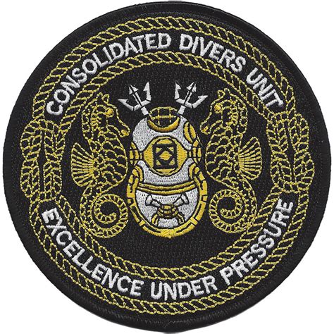 Consolidated Divers Unit Patch Specialty Patches Navy Patches
