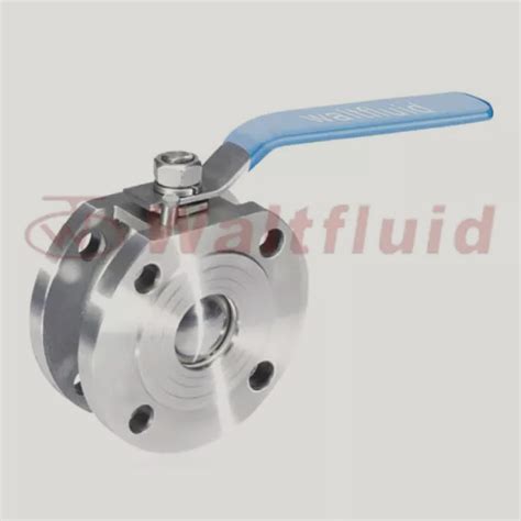 Direct From Factory 2 Pc Full Port Flange End Pn16 Ball Valve