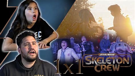 A Perfect Fun Spielbergian Adventure With My Daughter Skelaton Crew 1x1 Reaction Youtube