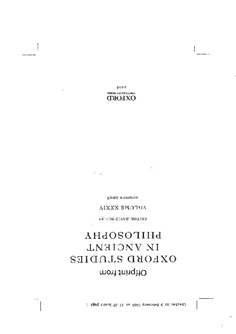 Pdf Aristotles Argument For A Human Function