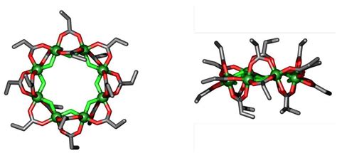 Structure Of 3 In The Crystal Green Chromium Light