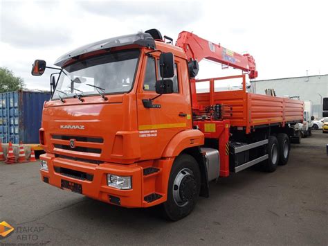 КРАН МАНИПУЛЯТОР НА БАЗЕ КАМАЗ 65115 КМУ Kanglim-1256GII | Дакар-Авто