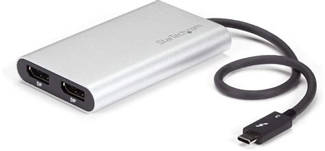 StarTech.com Thunderbolt 3 zu Dual DisplayPort Adapter - 4K 60Hz - Mac ...