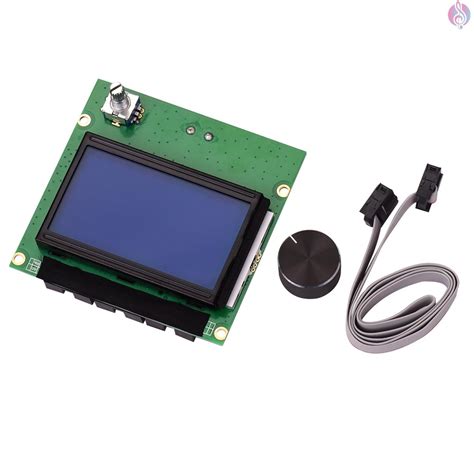 Fast Shipping 3d Printer Parts Lcd Display Screen Board With Cable Replacement For Creality