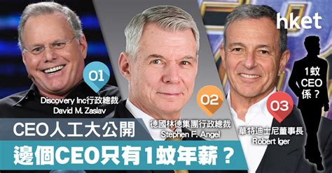 【ceo年薪大公開】有位ceo年薪只有1美元？有人年薪逾1億？