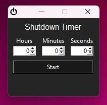 GitHub LucaGhostX Shutdown Timer Shutdown Timer A Simple Small Program For Creating A