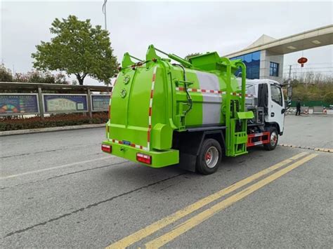 China High Quality 6m³ Food Waste Collection Truck Kitchen Garbage