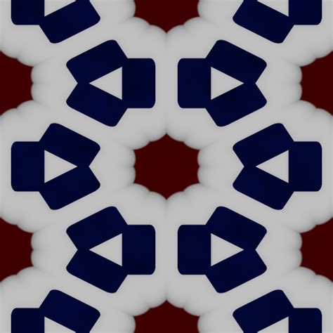 Ornamented Metallic Glass Texture Diffuse Map