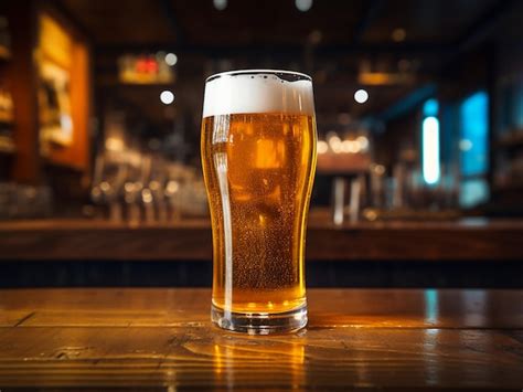 Premium Photo A Satisfying Image Of Unfiltered Beer The Ideal Alcohol