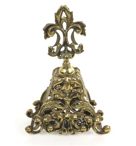 Lot Ormolu Style Brass Perfume Bottle